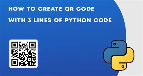 Generate Qr Code With 3 Lines Of Python Code Indgeek