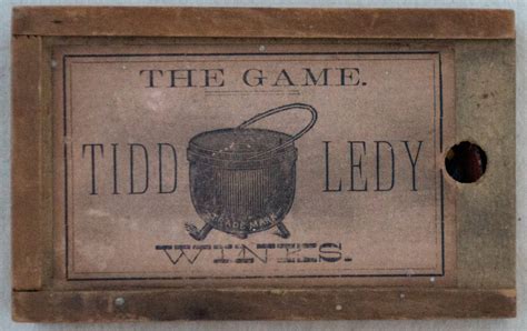 13 Tiddlywinks • In Wooden Boxes North American Tiddlywinks Association