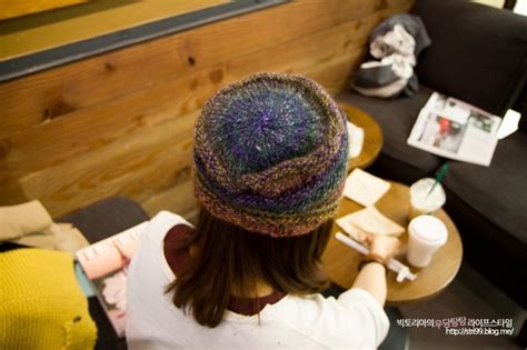 손뜨개 대바늘 모자 뜨기ㅋㅋ겨울다가고 나서야 열뜨중 네이버 블로그
