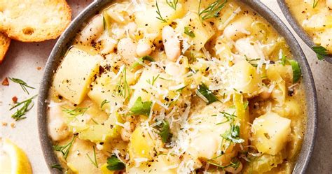 Lemony White Bean And Potato Soup Punchfork