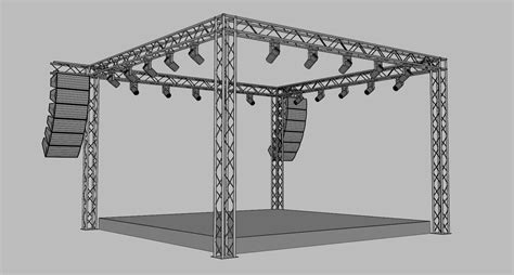 Concert Stage 12 3d Model By Cgbee