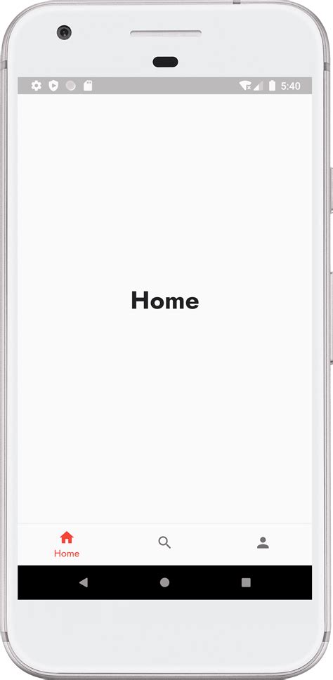 Flutter Material Bottom Navigation Persistent Labels Or Selected