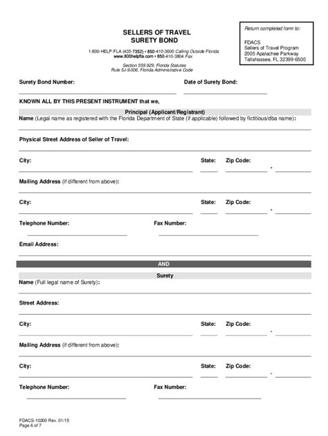 Fillable Online Sellers Of Travel Business Services Home Fax Email