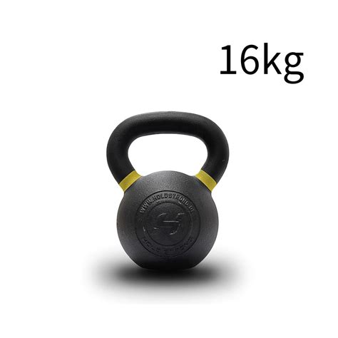 【德國hold Strong】elite 系列 鑄鐵壺鈴 16kg Pchome 24h購物