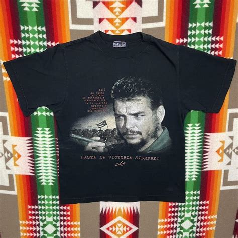 Vintage Che Guevara Revolution Shirt 2000s Cuba Depop