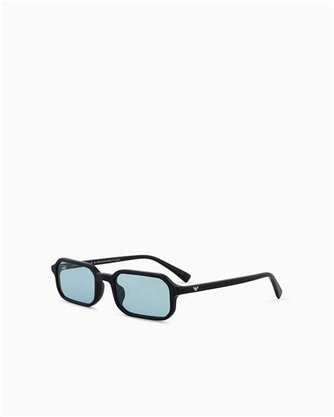 Occhiali Da Sole Da Uomo Forma Rettangolare Emporio Armani