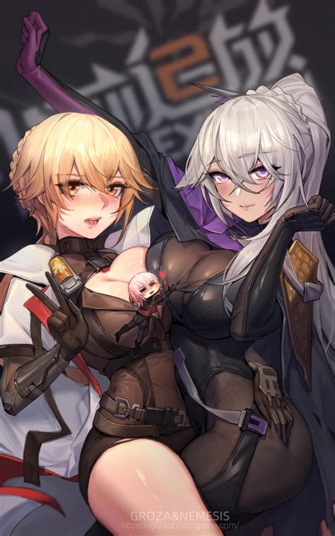 Dull Female Commander Girls Frontline Groza Girls Frontline Nemesis Girls