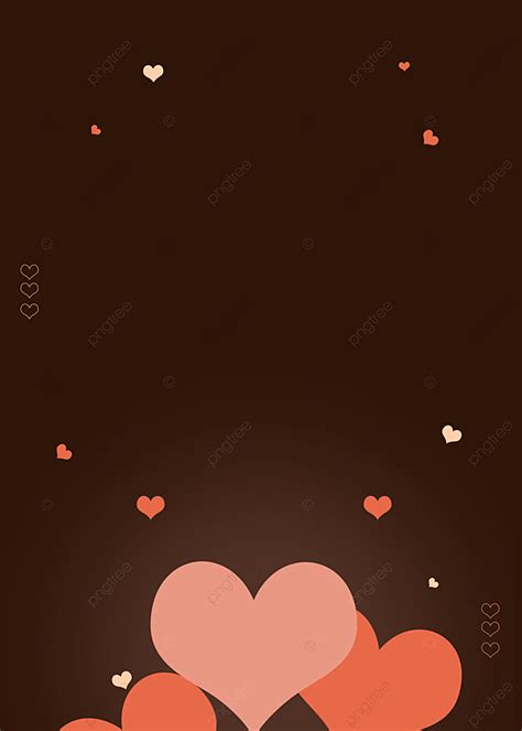 Gambar Background Cinta Coklat Vektor Dan File Psd Untuk Unduh Gratis