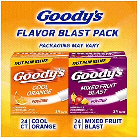 Goodys Extra Strength Headache Powders Flavor Blast Pack 24 Count 2