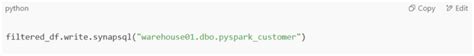 How To Use Pyspark Notebook In Microsoft Fabric Warehouse