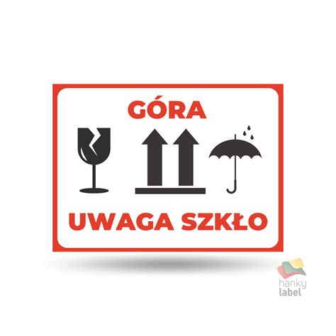 Etykiety Ostrzegawcze Na Paczki W Hankylabel