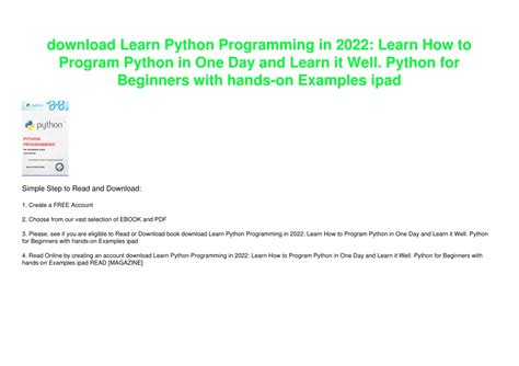 Ppt Download Learn Python Programming In 2022 Learn How To Program