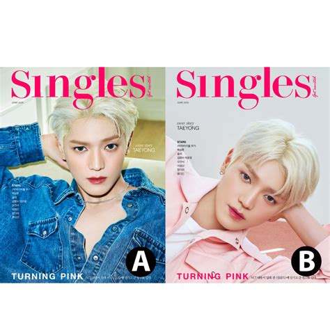 【楽天市場】【ver選択】【和訳付】2024年 6月号 Singles Korea Taeyong【安心国内発送】：attojoystore
