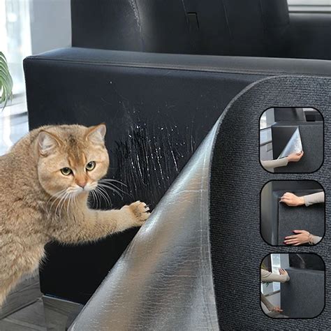 Clear Furniture Protector Sheets Cat Scratch Furniture Protectors