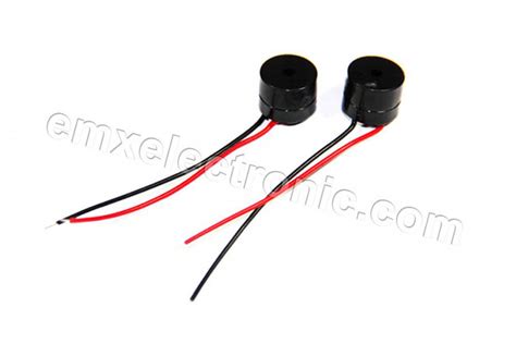 6v 12v 9v Buzzer W Wire 12mm S Emx Electronic