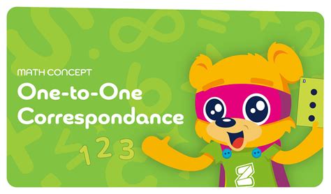 Math Concept One To One Correspondence Zeno