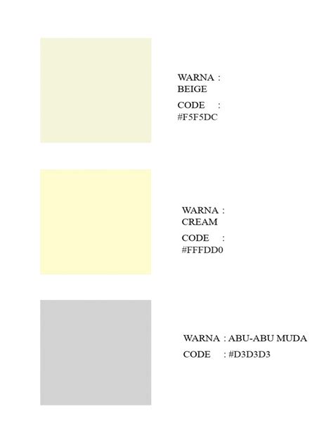 Code Warna Pdf