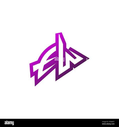 Ew Premium Emblem Logo Initial Esport And Gaming Design Concept Stock
