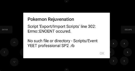 Rejuvenation 13 Android Error Album On Imgur