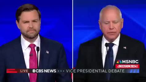 “the Rules Were You Guys Werent Going To Fact Check” Jd Vance Weird
