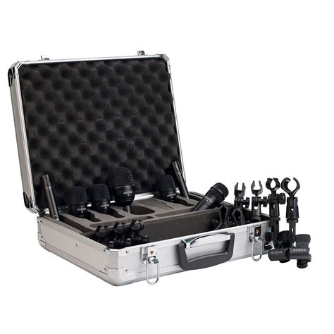 Audix Fp7 7 Piece Drum Microphone Package Sweet Muzic Pro Audio