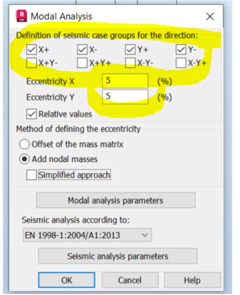 Is It Possible To Generate Seismic Load Cases With All Necessary