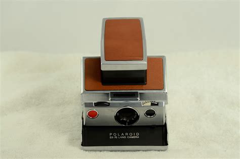 Vintage Camera House Polaroid Sx 70 Chome And Tan