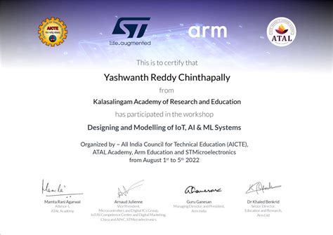 Yashwanth Reddy Chinthapally On Linkedin Ive Successfully Completed The Virtual Workshop On