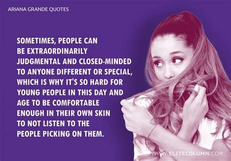 36 Ariana Grande Quotes That Will Inspire You 2021 Elitecolumn