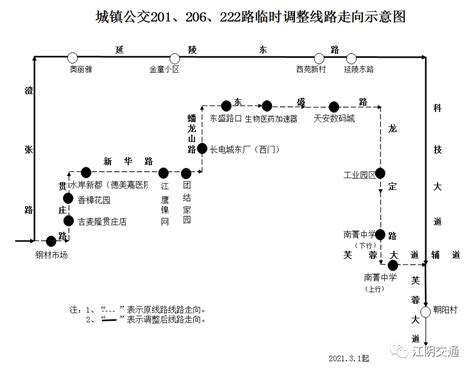 周一起，3条城镇公交线路调整江阴