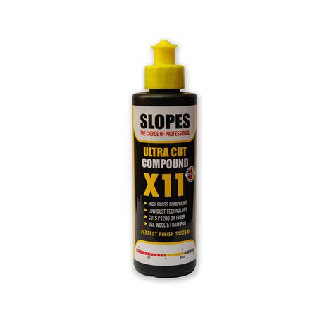 Slopes X11 Agresif Çizik Çıkarıcı Pasta 250ml Da
