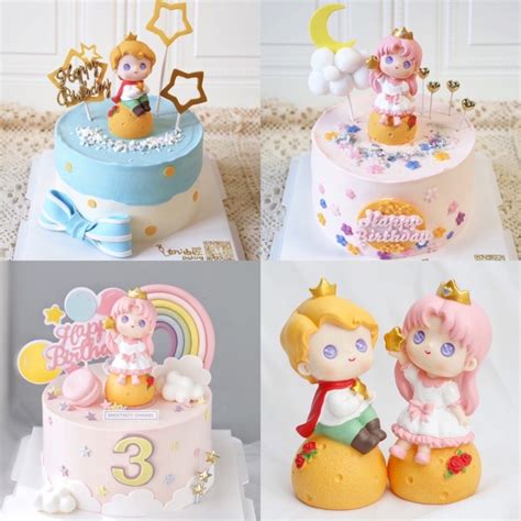 Jual Cutie Prince And Princess Figure Birthday Cake Topperhiasan