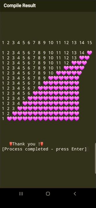 amazing square number pattern in c💥💥 coding pattern design cs computer engineer life