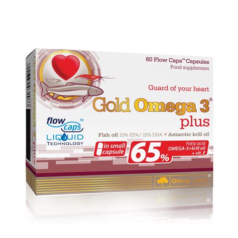 Olimp Gold Omega Plus S Kril Oljem Kapsul Proteini Si