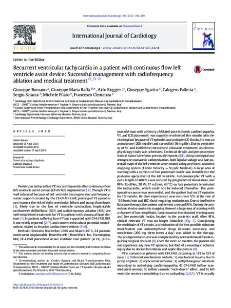 Recurrent Ventricular Tachycardia In A Patient With A Peritoneovenous