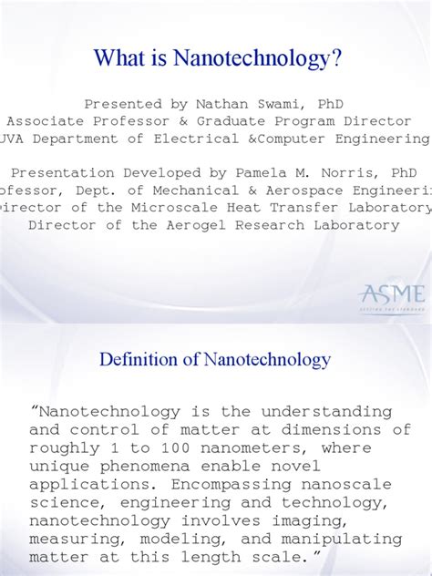 Intro To Nanotechnology Nathan Swami Pdf Nanotechnology Thermal