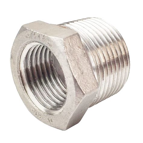 3 4 Male X 1 2 Female Thread Reducer Bushing Pipe Fitting Adapter