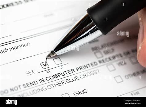 Checking Form Hi Res Stock Photography And Images Alamy