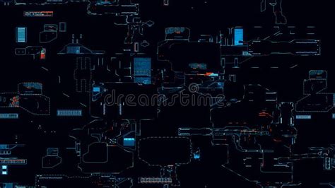 Printed Circuit Board Visualization Of Printed Circuit Board Processor