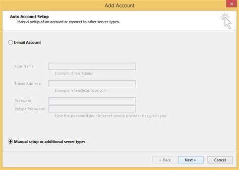 Setup A POP3 IMAP Email Account In Microsoft Outlook 2016 Dataplugs