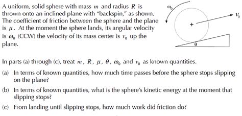 solved i ve tried a linear and angular momentum equation for