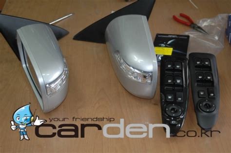 로체 전동접이사이드미러 설치 작업 네이버 블로그