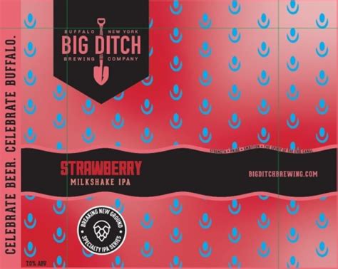 Strawberry Milkshake Ipa Big Ditch Brewing Company Untappd