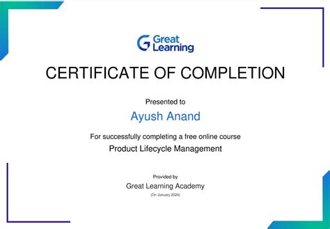 Ayush Anand On Linkedin Productlifecyclemanagement Greatlearning