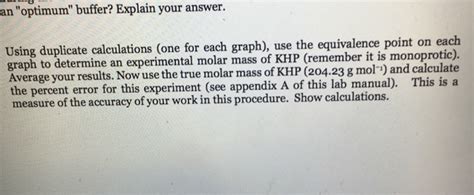 an optimum buffer explain your answer using