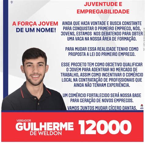 Weldon De Zé De Isaac As Oportunidades De Emprego Em Nossa Cidade Estão Escassas Para Todos