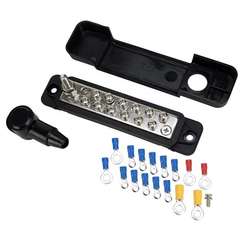 12 Point Power Distribution Busbar Bus Bar With Terminal Blocks For Boat Rv Tn £10 99 Picclick Uk
