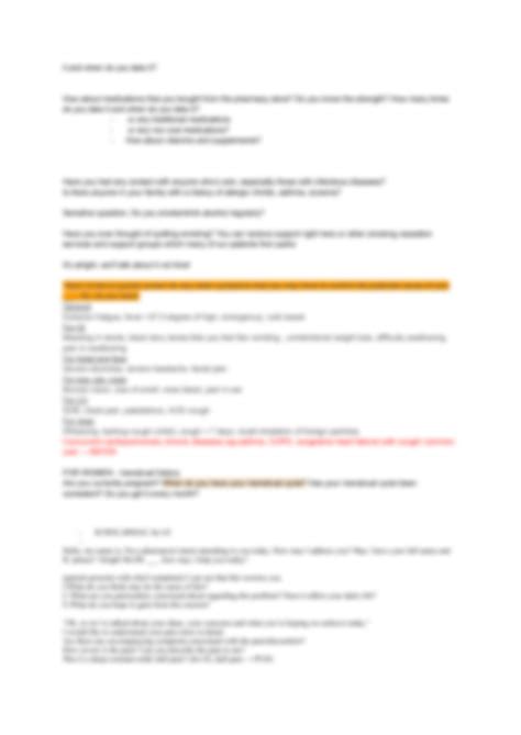 SOLUTION Pharmacist Intern Triage Script For Gi And Urti Common