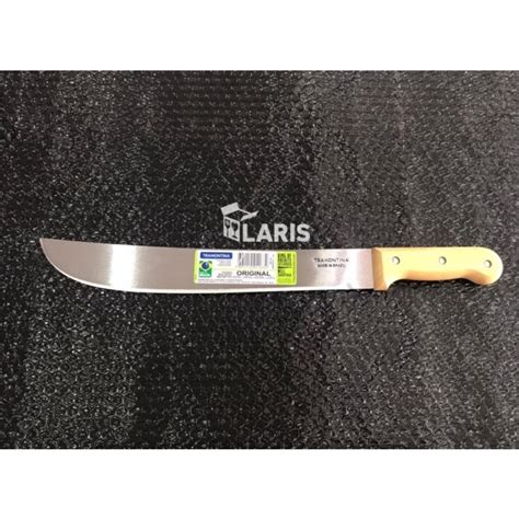 Jual Tramontina Machete Pisau Golok 14 Gagang Kayu ORI Brazil Shopee