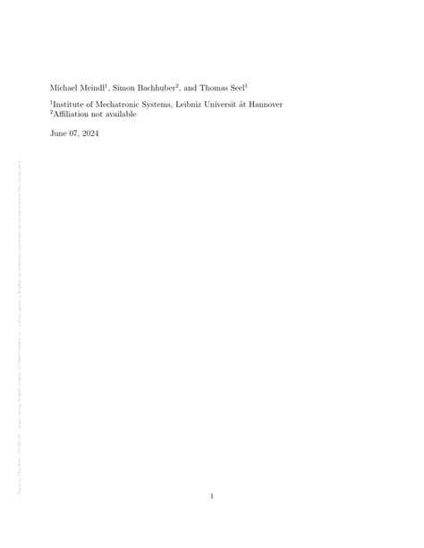 PDF Iterative Model Learning And Dual Iterative Learning Control A